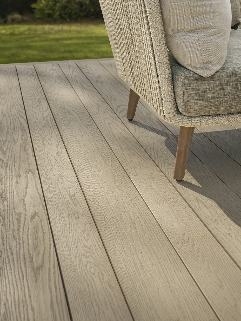 Millboard Enhanced Grain SB Weathered Oak Decking | Concept Materials